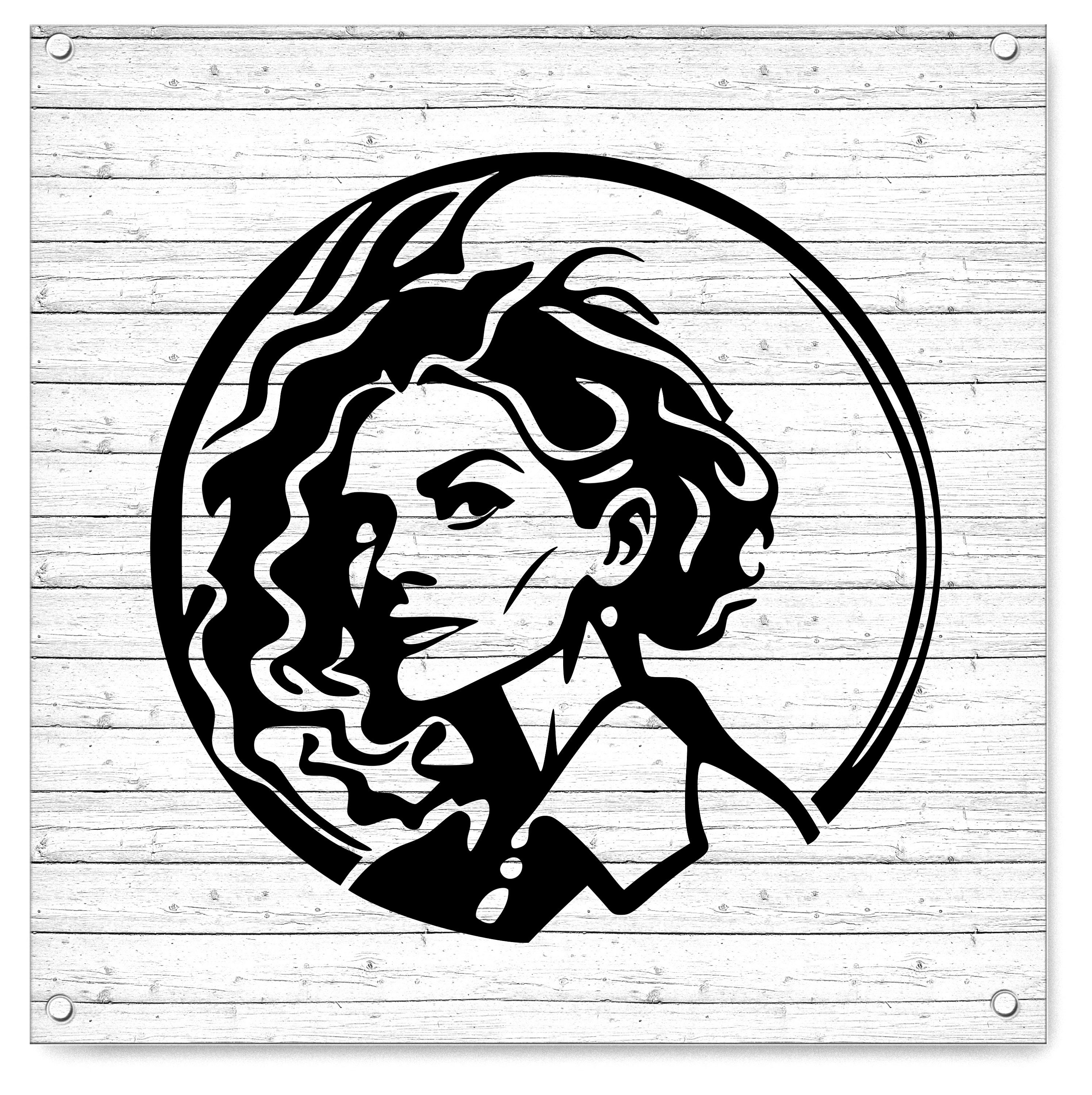 Curly Hair Lady. Svg Png Eps Dxf Cut Files. - Etsy