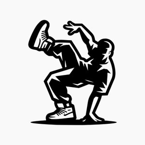Breakdance. 4 Svg Bundle. Svg Png Eps Dxf Cut Files. - Etsy