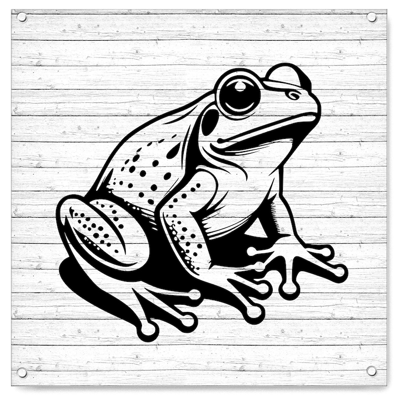Frog. Svg Png Eps Dxf Cut Files. - Etsy