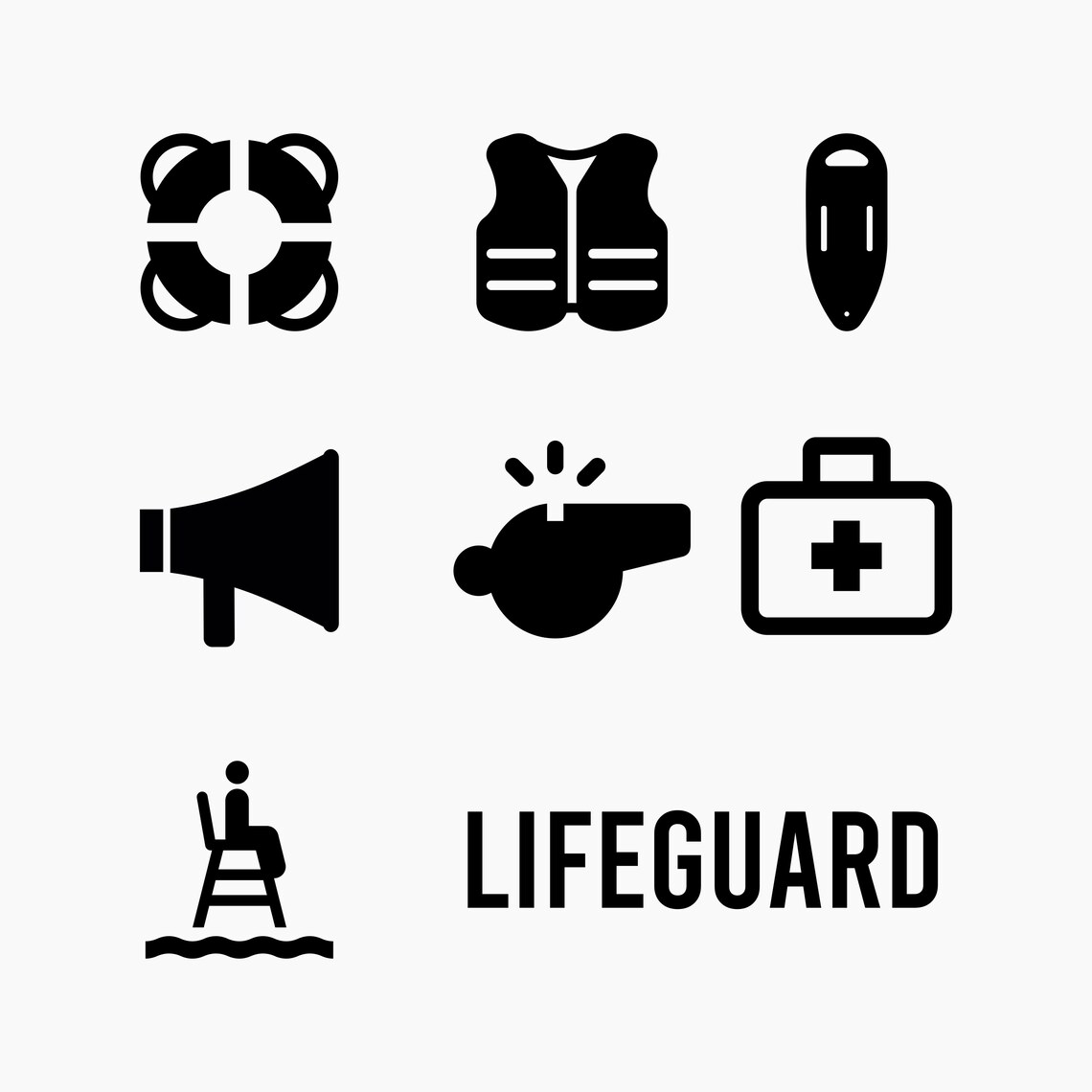 Lifeguard. Svg Png Eps Dxf Cut Files. - Etsy