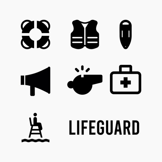 Lifeguard. Svg Png Eps Dxf Cut Files. | Etsy