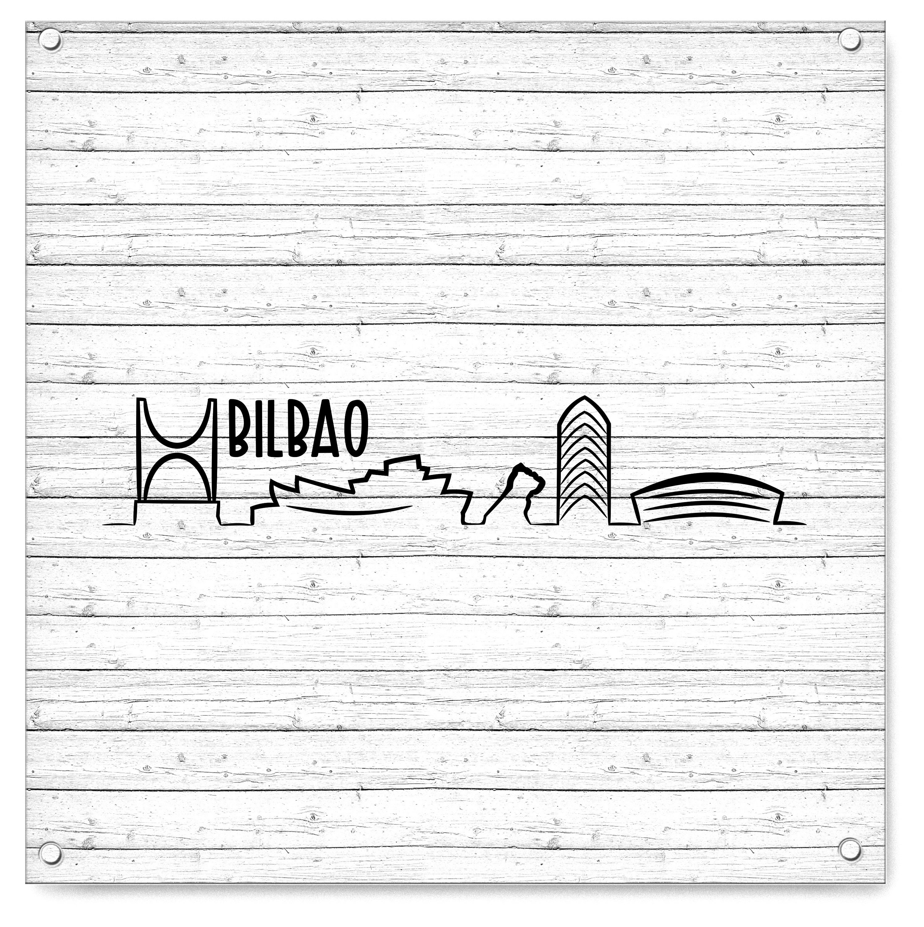 Bilbao Skyline. Svg Png Eps Dxf Cut Files. - Etsy