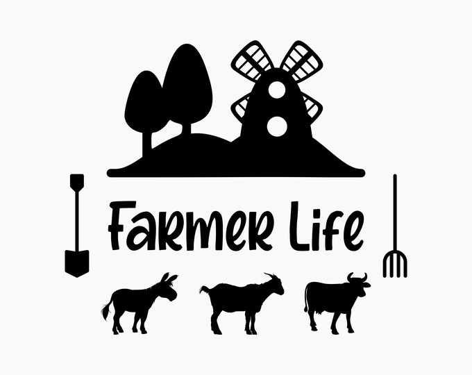 No Farmers No Food SVG and PNG Digital Download - Etsy Canada