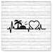 Vacay Mode Heartbeat. Svg Png Eps Dxf Cut Files. - Etsy