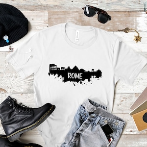 Rome Skyline Silhouette. Svg Png Eps Dxf Cut Files. - Etsy