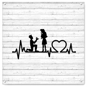 Marry Me Heartbeat. Svg Png Eps Dxf Cut Files. - Etsy