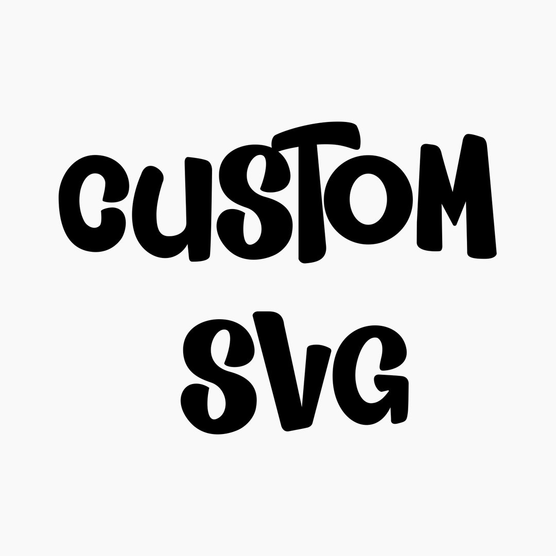 Custom SVG. Personalized SVG. - Etsy