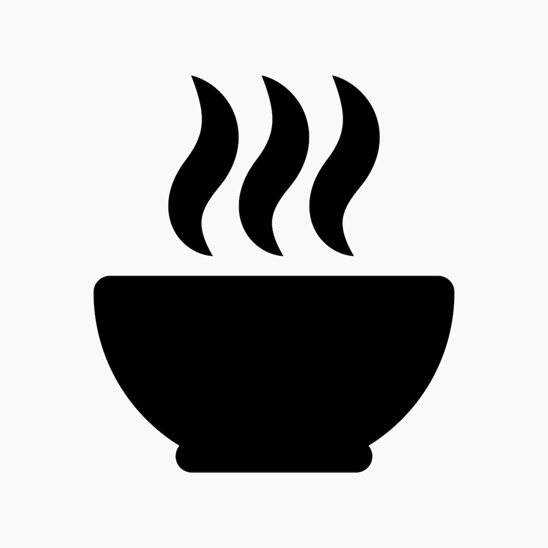 Soup Bowl. Svg Png Eps Dxf Cut Files. - Etsy