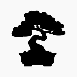 Bonsai. Svg Png Eps Dxf Cut Files. - Etsy