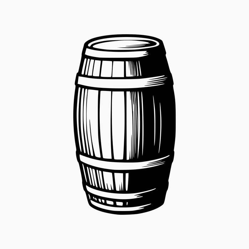 Beer Barrel. Svg Png Eps Dxf Cut Files. - Etsy