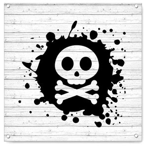 Skull Splat Ink. Svg Png Eps Dxf Cut Files. - Etsy