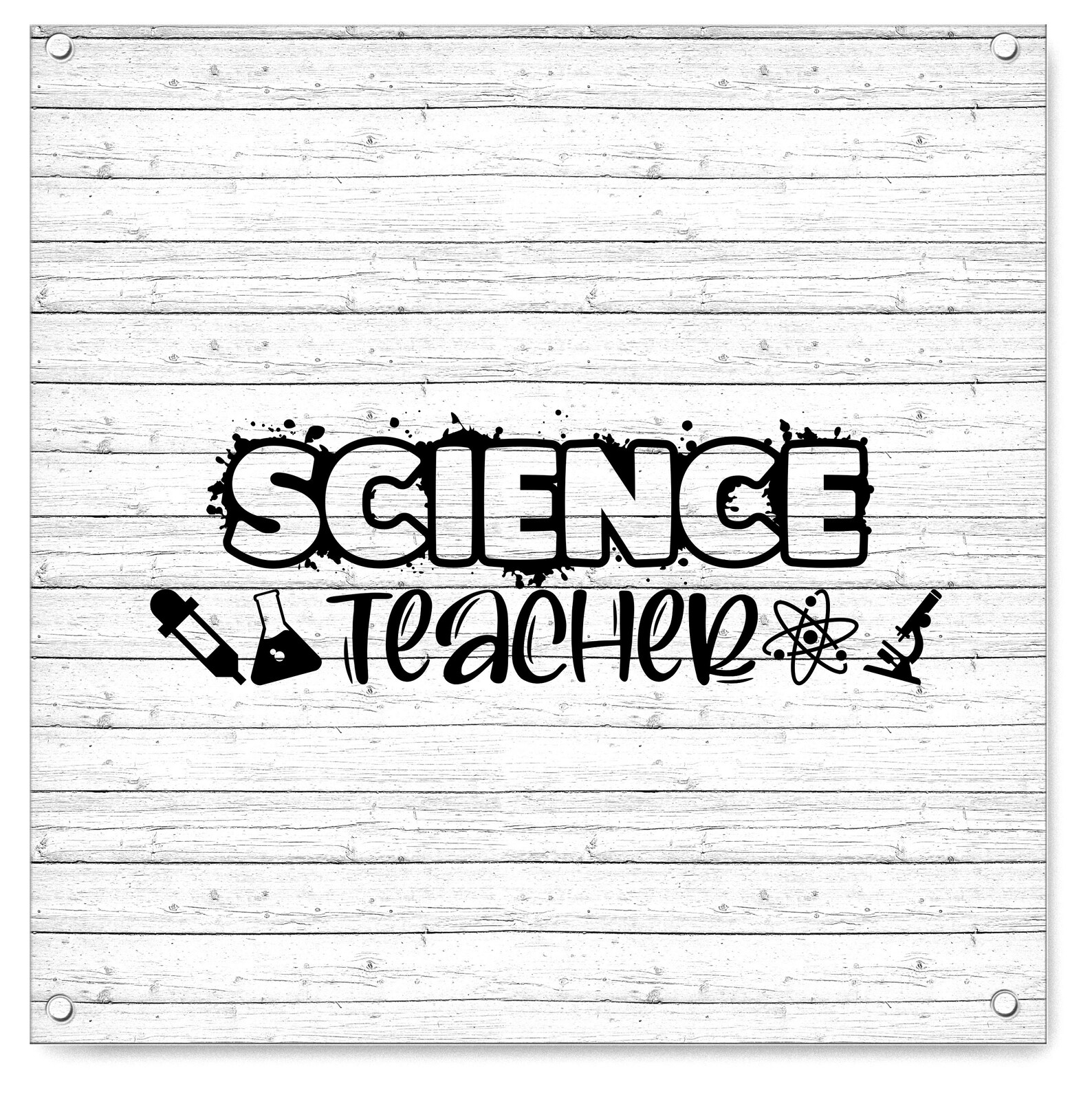 Science Teacher. Svg Png Eps Dxf Cut Files. - Etsy