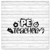 PE Teacher. Svg Png Eps Dxf Cut Files. - Etsy