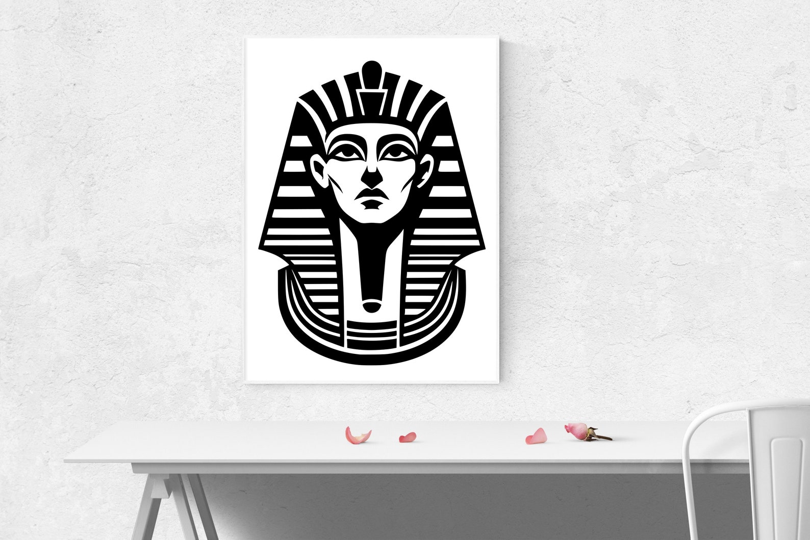 Egyptian Pharaoh. Svg Png Eps Dxf Cut Files. - Etsy