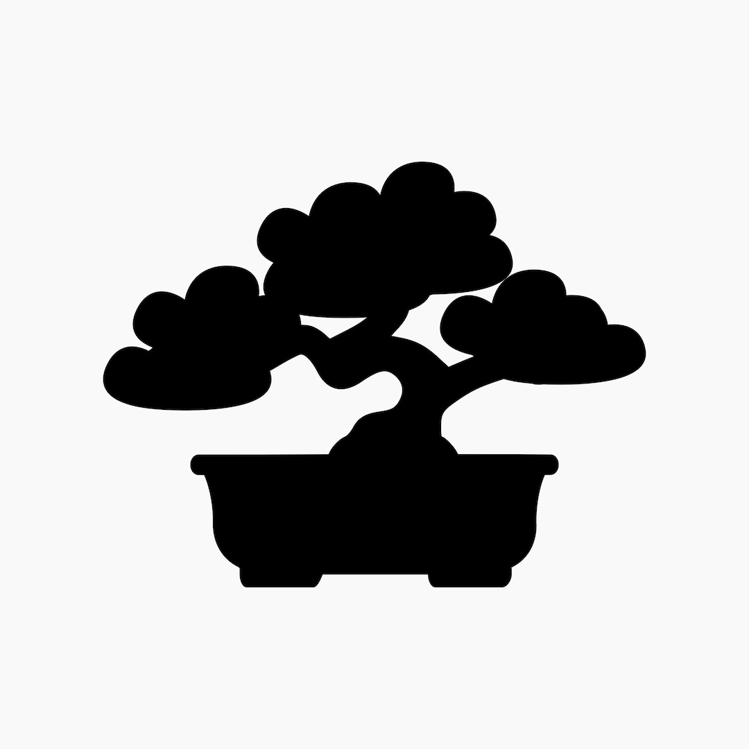 Bonsai. Svg Png Eps Dxf Cut Files. - Etsy