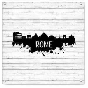 Rome Skyline Silhouette. Svg Png Eps Dxf Cut Files. - Etsy