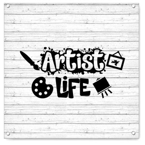 Artist Life. Svg Png Eps Dxf Cut Files. - Etsy