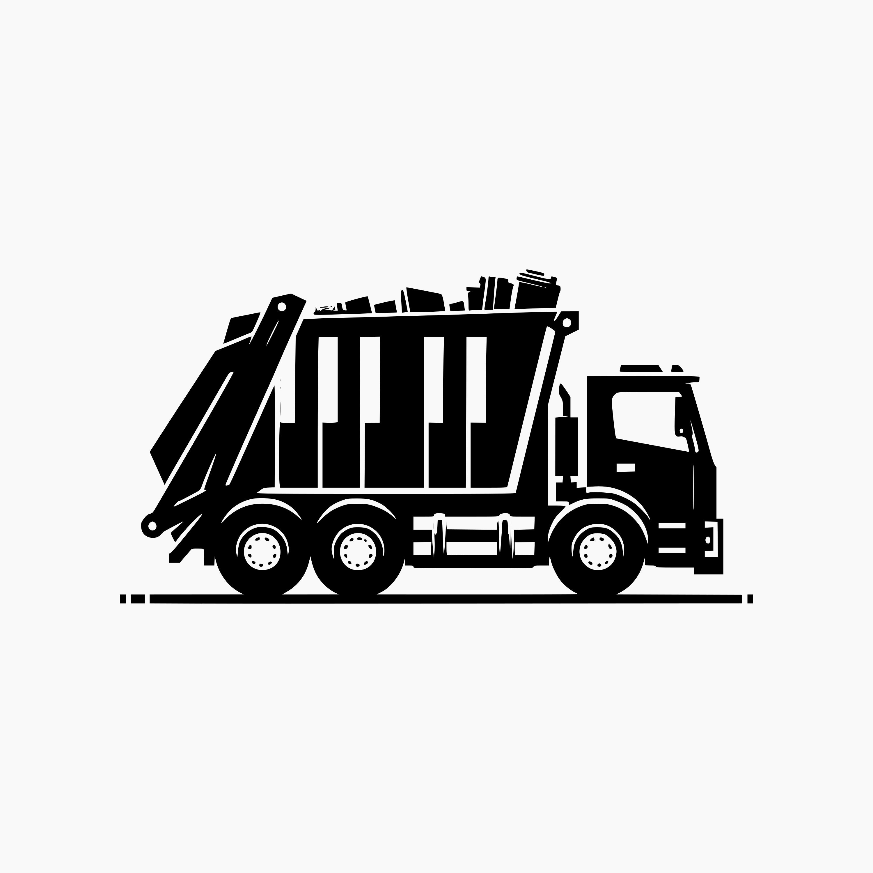 Garbage Truck. 4 Svg Bundle. Svg Png Eps Dxf Cut Files. - Etsy