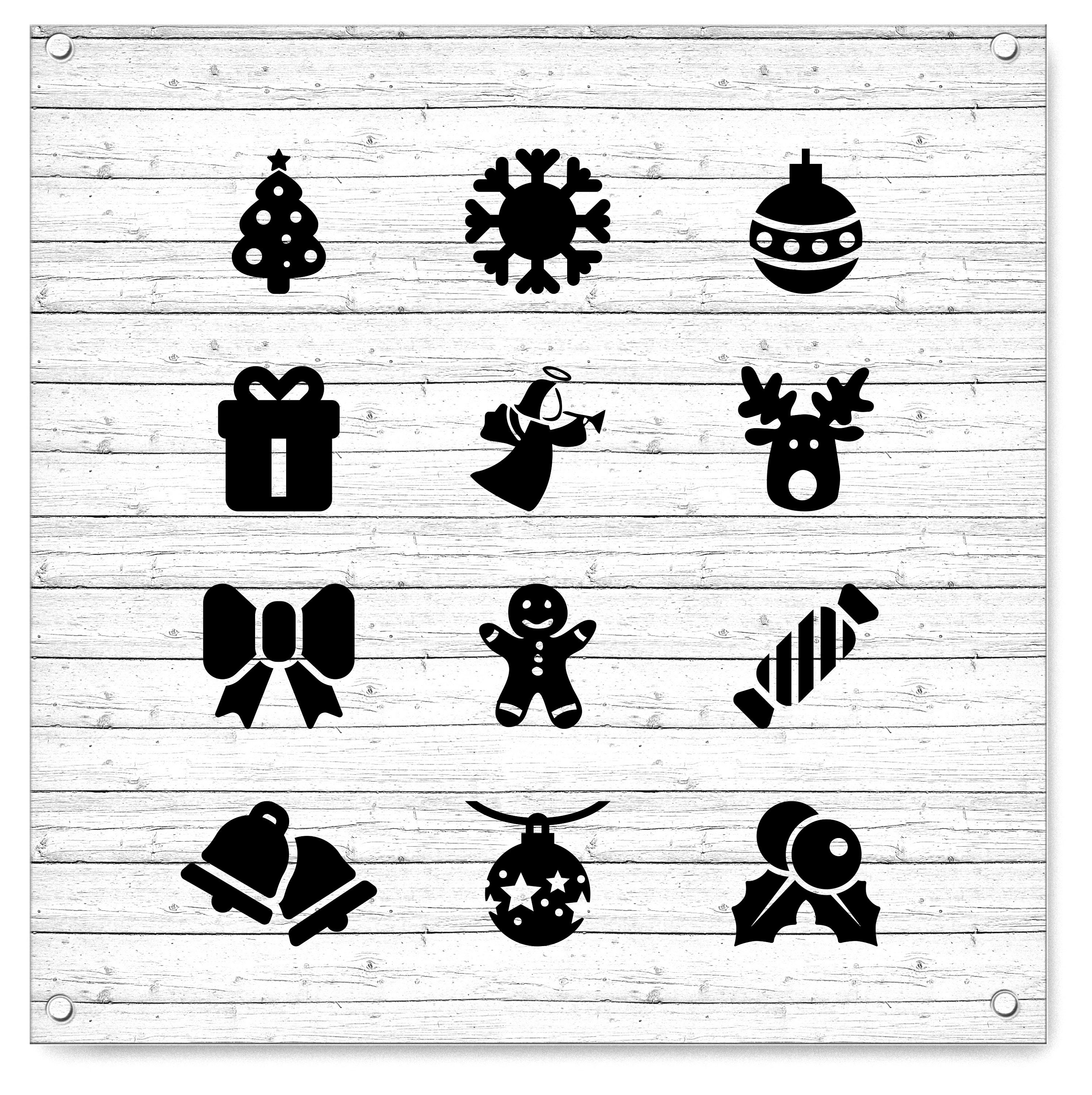 Paquete de Navidad. Svg Png Eps Dxf Cortar archivos. - Etsy España