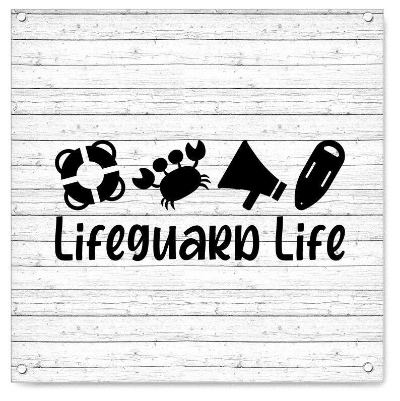 Lifeguard Life. Svg Png Eps Dxf Cut Files. - Etsy