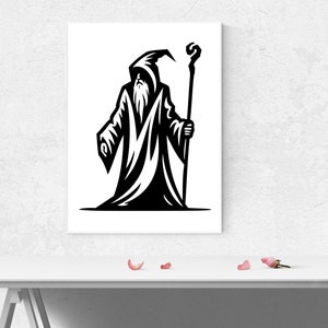 Wizard. Svg Png Eps Dxf Cut Files. - Etsy