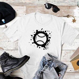 Baseball Ball Splat Ink. Svg Png Eps Dxf Cut Files. - Etsy