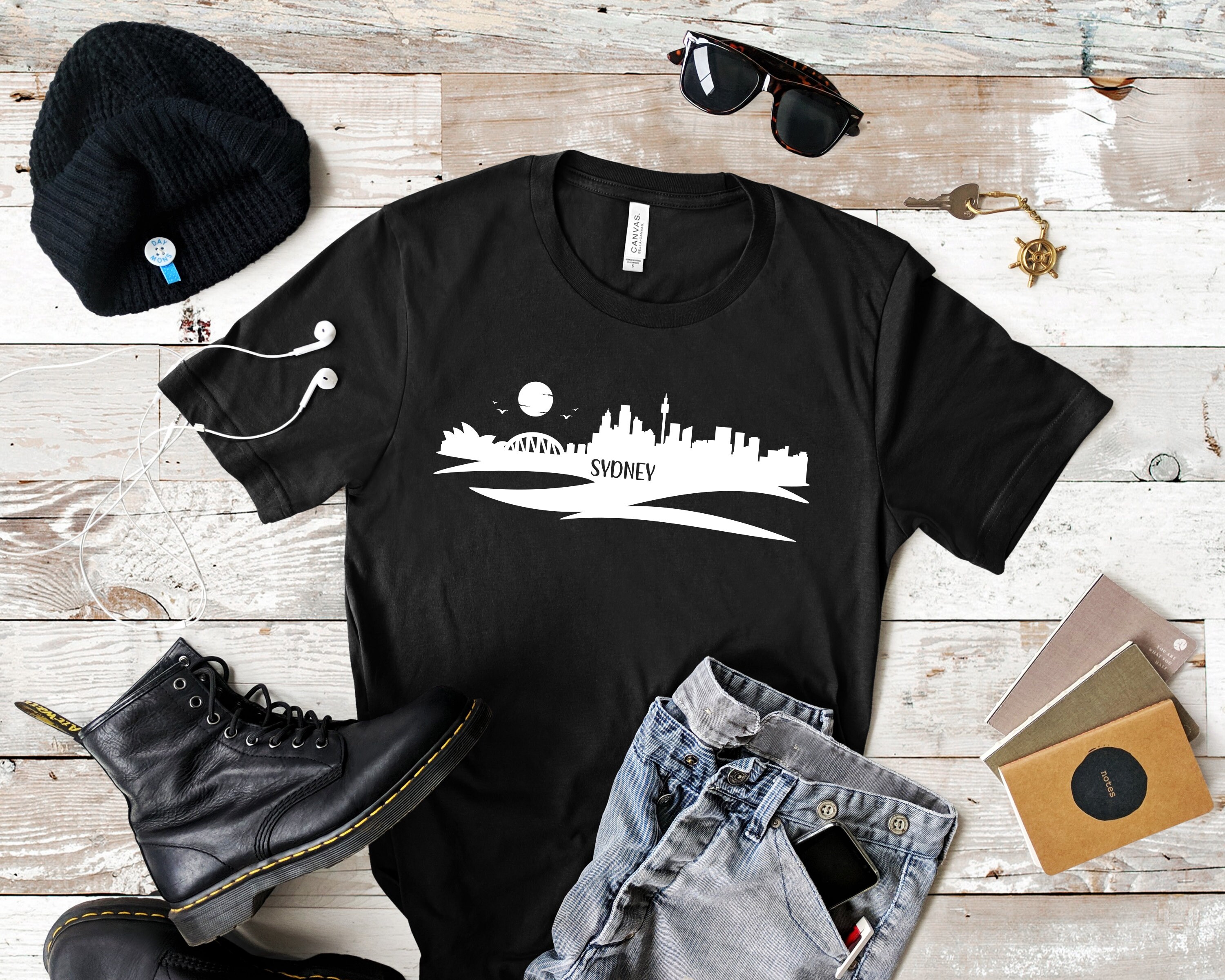 Sydney Skyline Silhouette. Svg Png Eps Dxf Cut Files. - Etsy