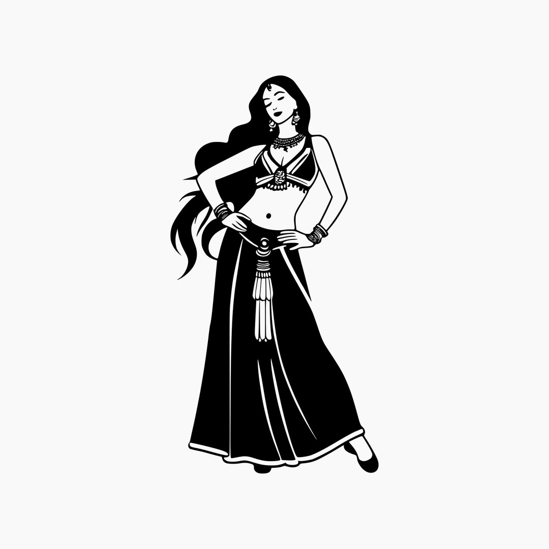 Belly Dance. Svg Png Eps Dxf Cut Files. - Etsy