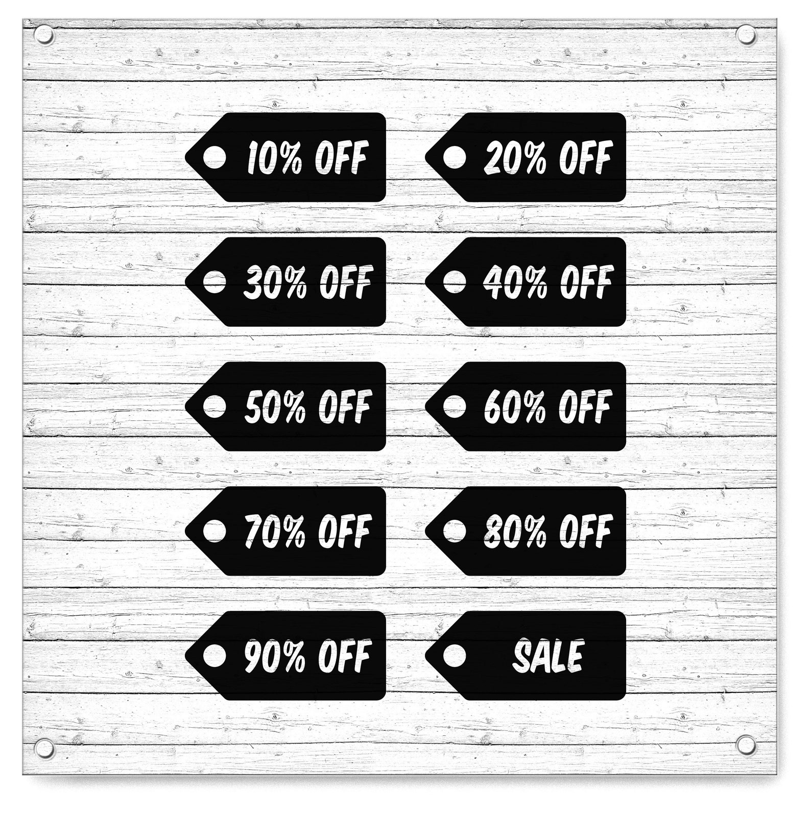 Price Tags. Svg Png Eps Dxf Cut Files. - Etsy