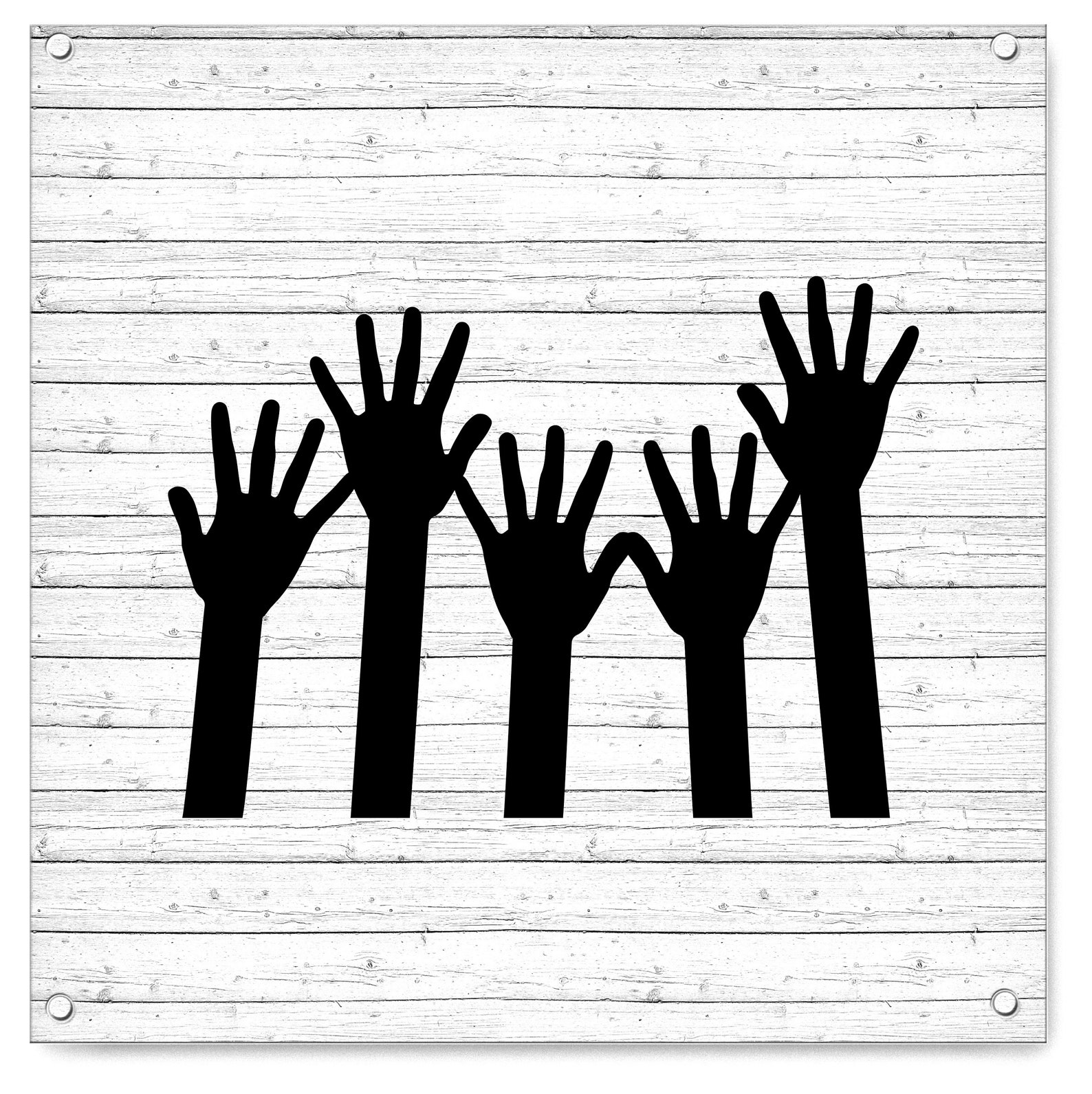 Raise Hands. Svg Png Eps Dxf Cut Files. - Etsy