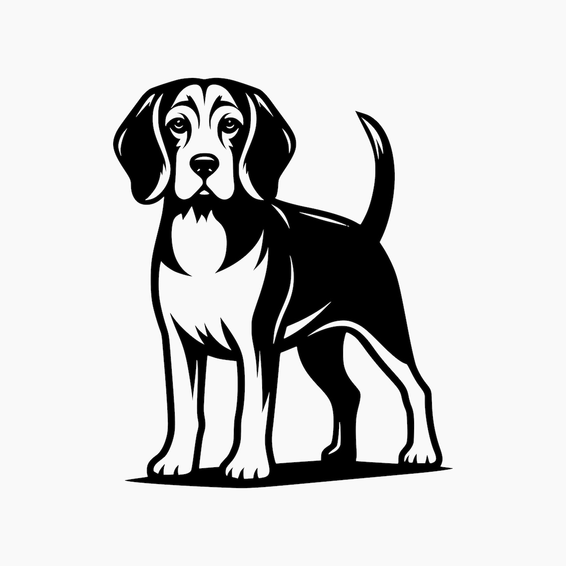 Beagle Dog. 6 Svg Bundle. Svg Png Eps Dxf Cut Files. - Etsy UK