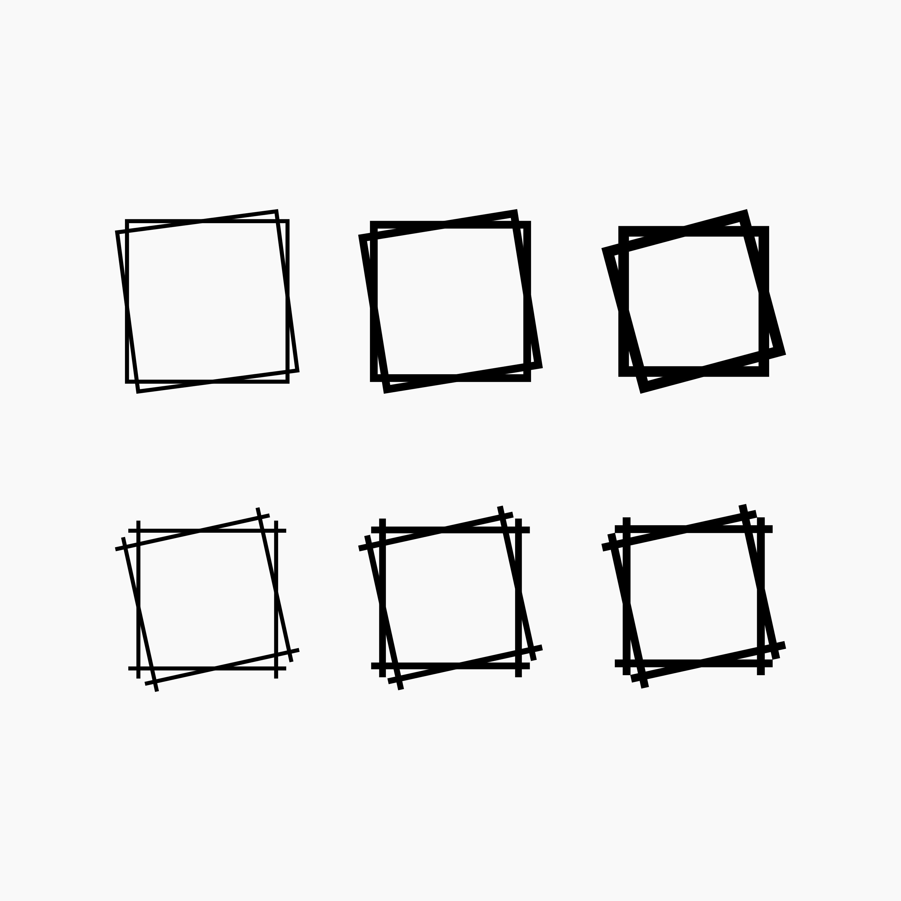 Double Square Frame. Svg Png Eps Dxf Cut Files. - Etsy