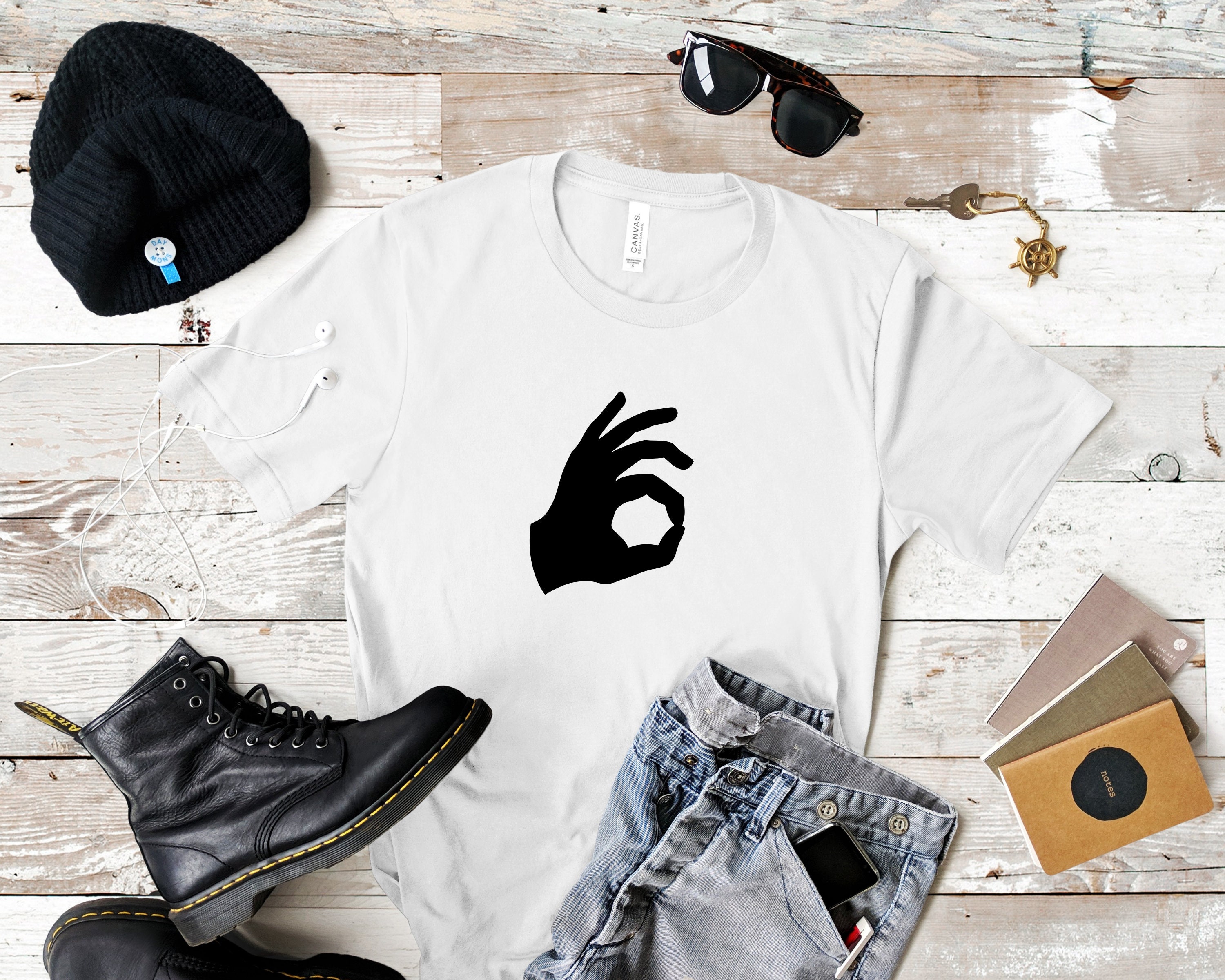 Ok Hand Sign. Svg Png Eps Dxf Cut Files. - Etsy