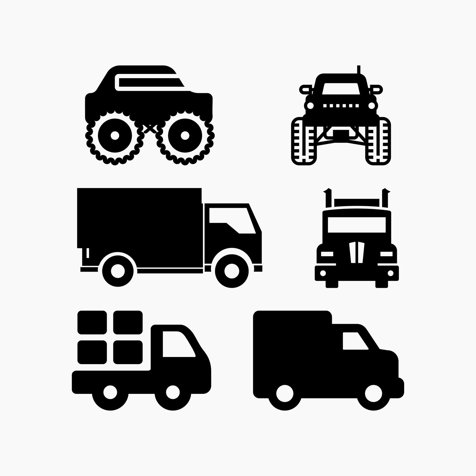Truck. Svg Png Eps Dxf Cut Files. - Etsy