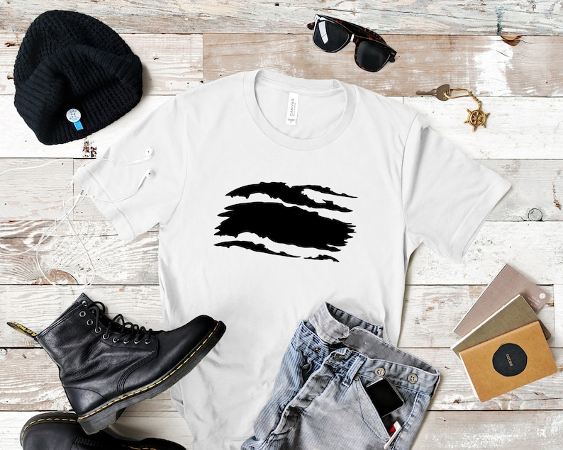 Ripping Shirt. Svg Png Eps Dxf Cut Files. - Etsy