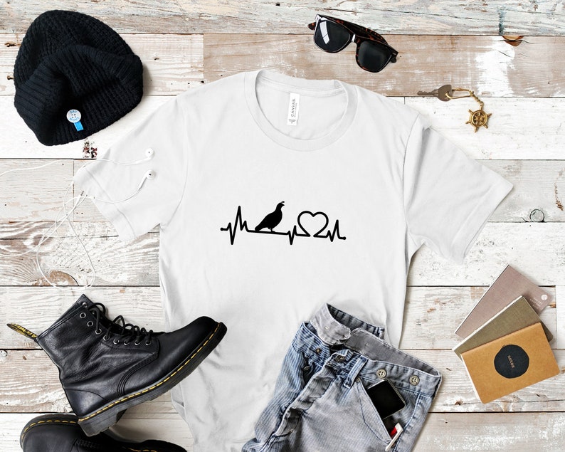 Bobwhite Heartbeat. Svg Png Eps Dxf Cut Files. - Etsy