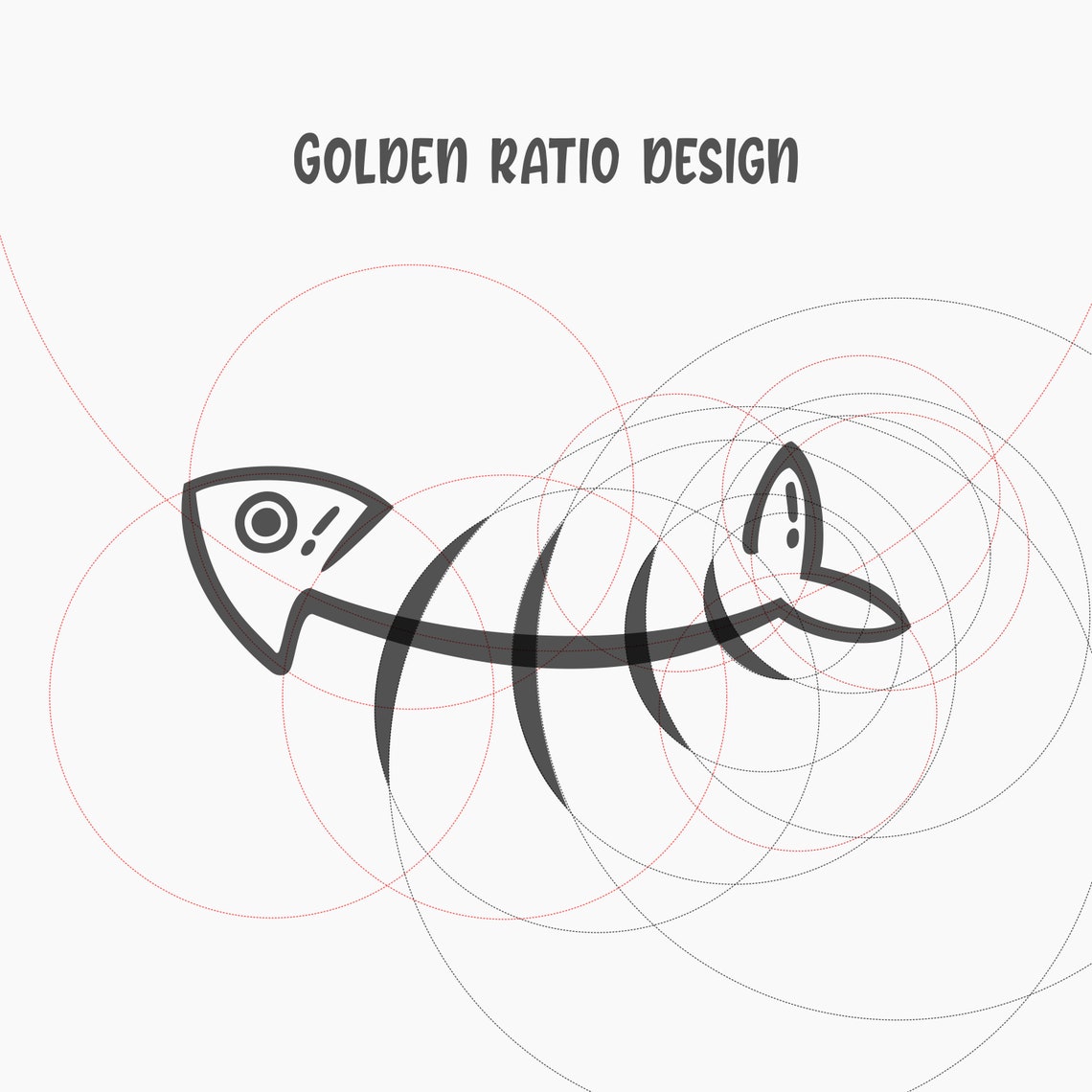 Fishbone. Svg Png Eps Dxf Cut Files. | Etsy