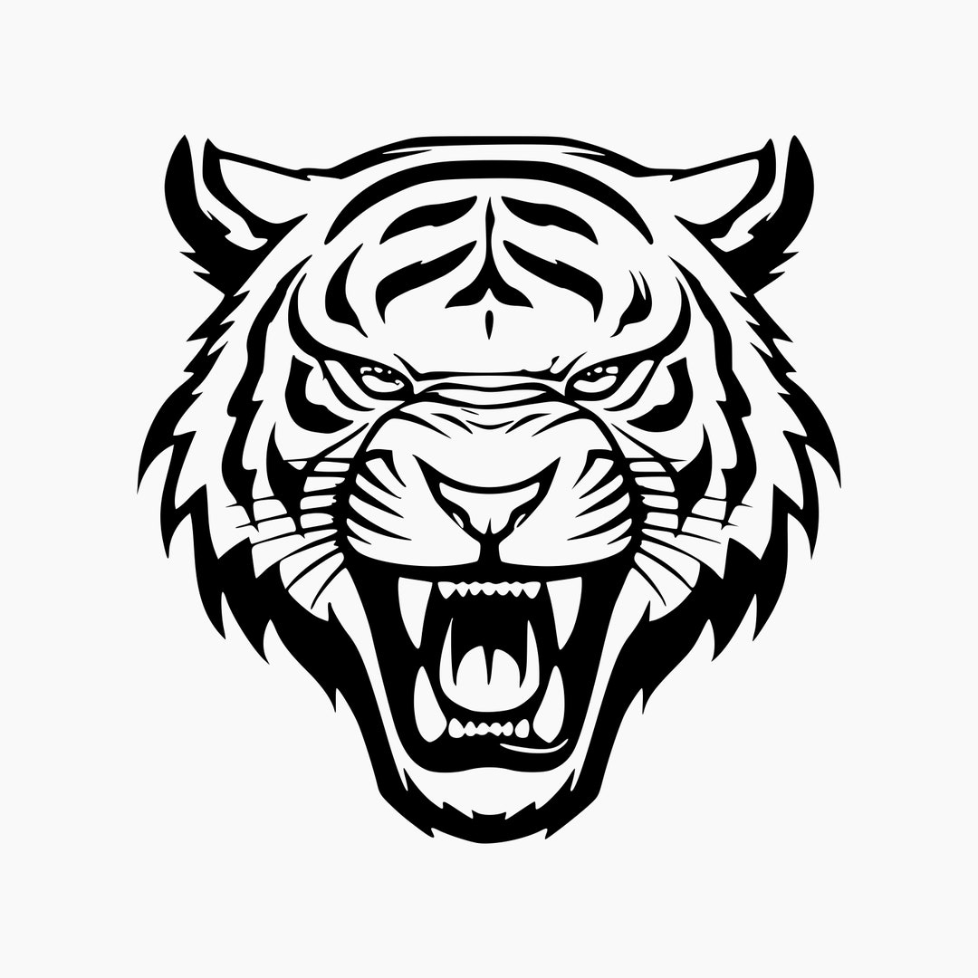 Tiger Sport Logo Svg Png Eps Dxf Cut Files Etsy