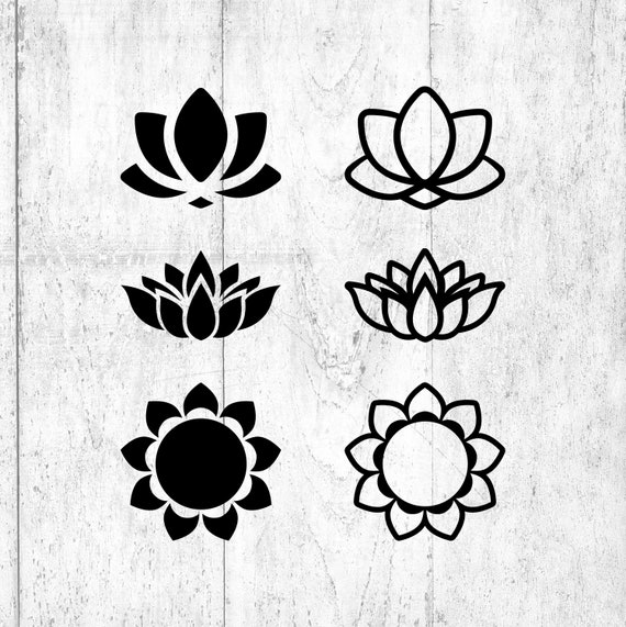 Lotus Flower Simple Graphic