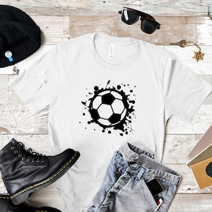 Soccer Ball Splat Ink. Svg Png Eps Dxf Cut Files. - Etsy