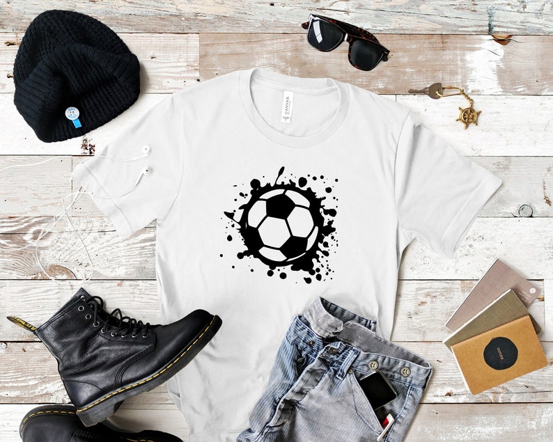 Soccer Ball Splat Ink. Svg Png Eps Dxf Cut Files. | Etsy