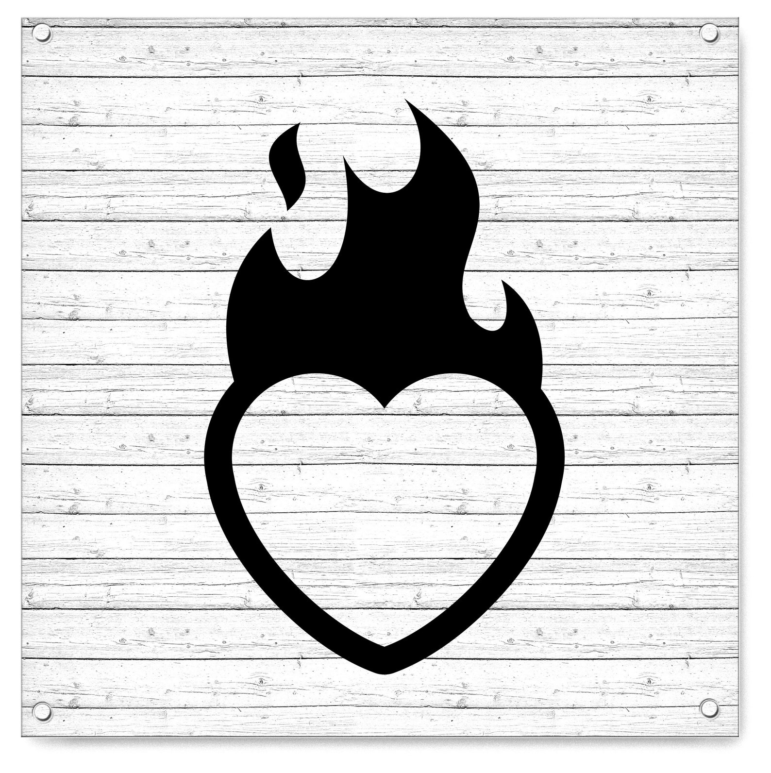 Flaming Heart. Svg Png Eps Dxf Cut Files. - Etsy
