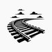 Rail Tracks. Svg Png Eps Dxf Cut Files. - Etsy