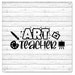 Art Teacher. Svg Png Eps Dxf Cut Files. - Etsy