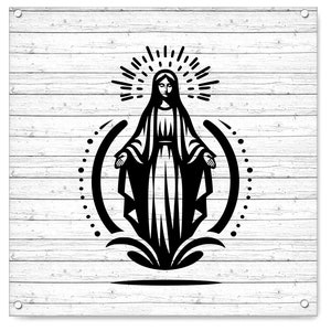 Virgin Mary. Svg Png Eps Dxf Cut Files. - Etsy