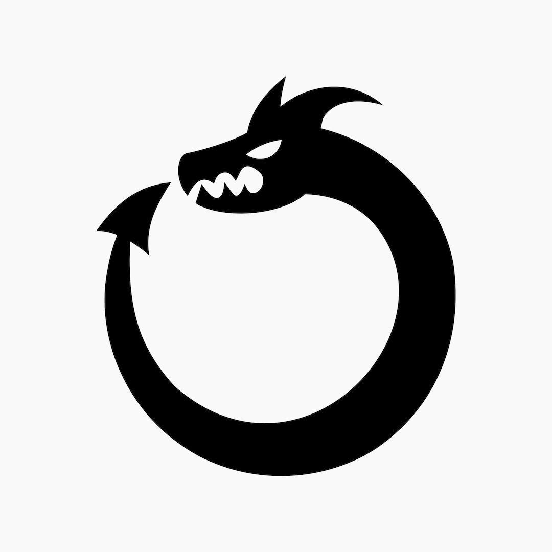 Ouroboros. Svg Png Eps Dxf Cut Files. - Etsy