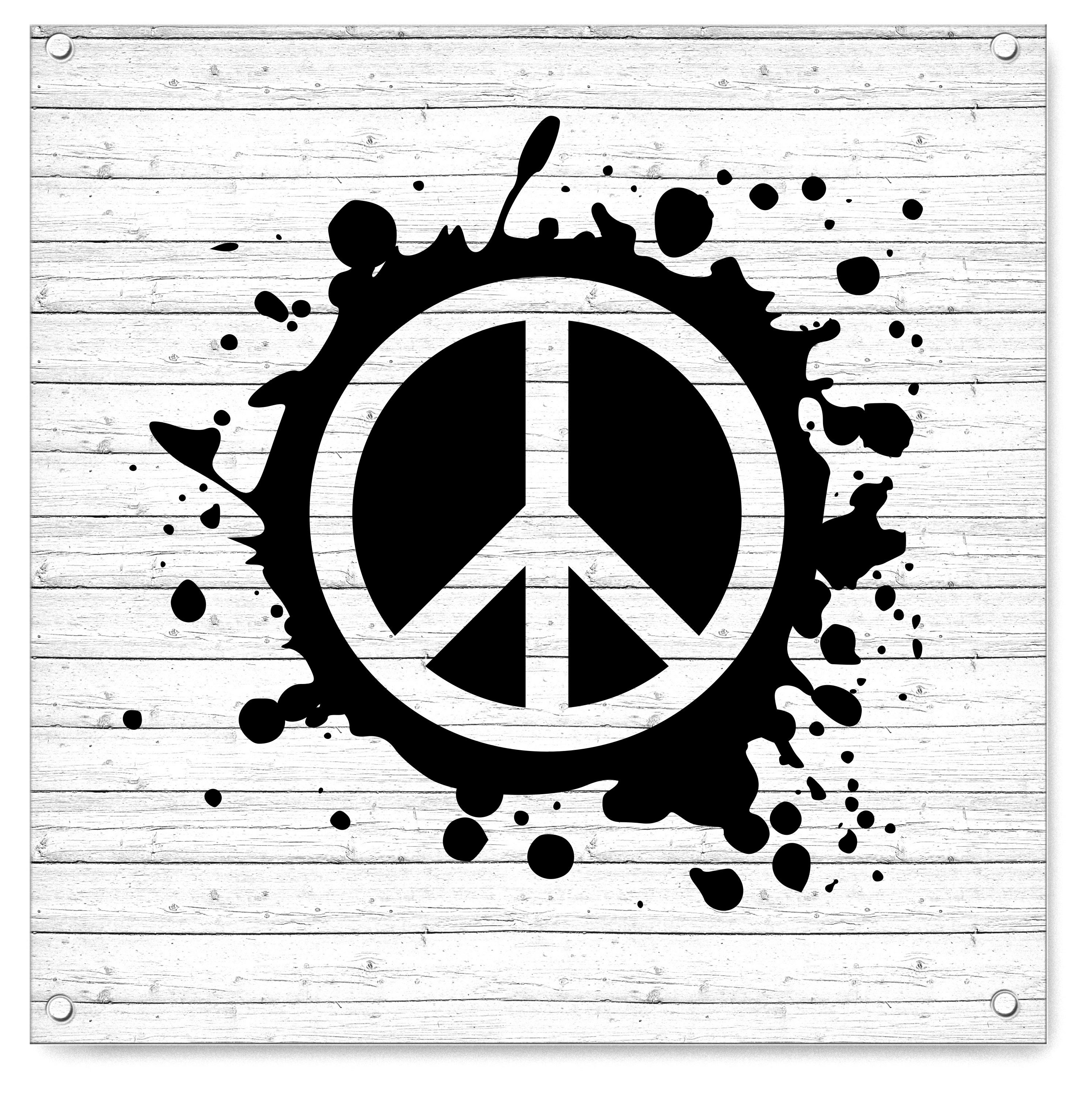 Peace Sign Splat Ink. Svg Png Eps Dxf Cut Files. - Etsy