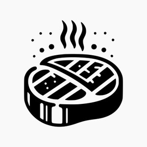 Grilled Beef Steak. 9 Svg Bundle. Svg Png Eps Dxf Cut Files. - Etsy