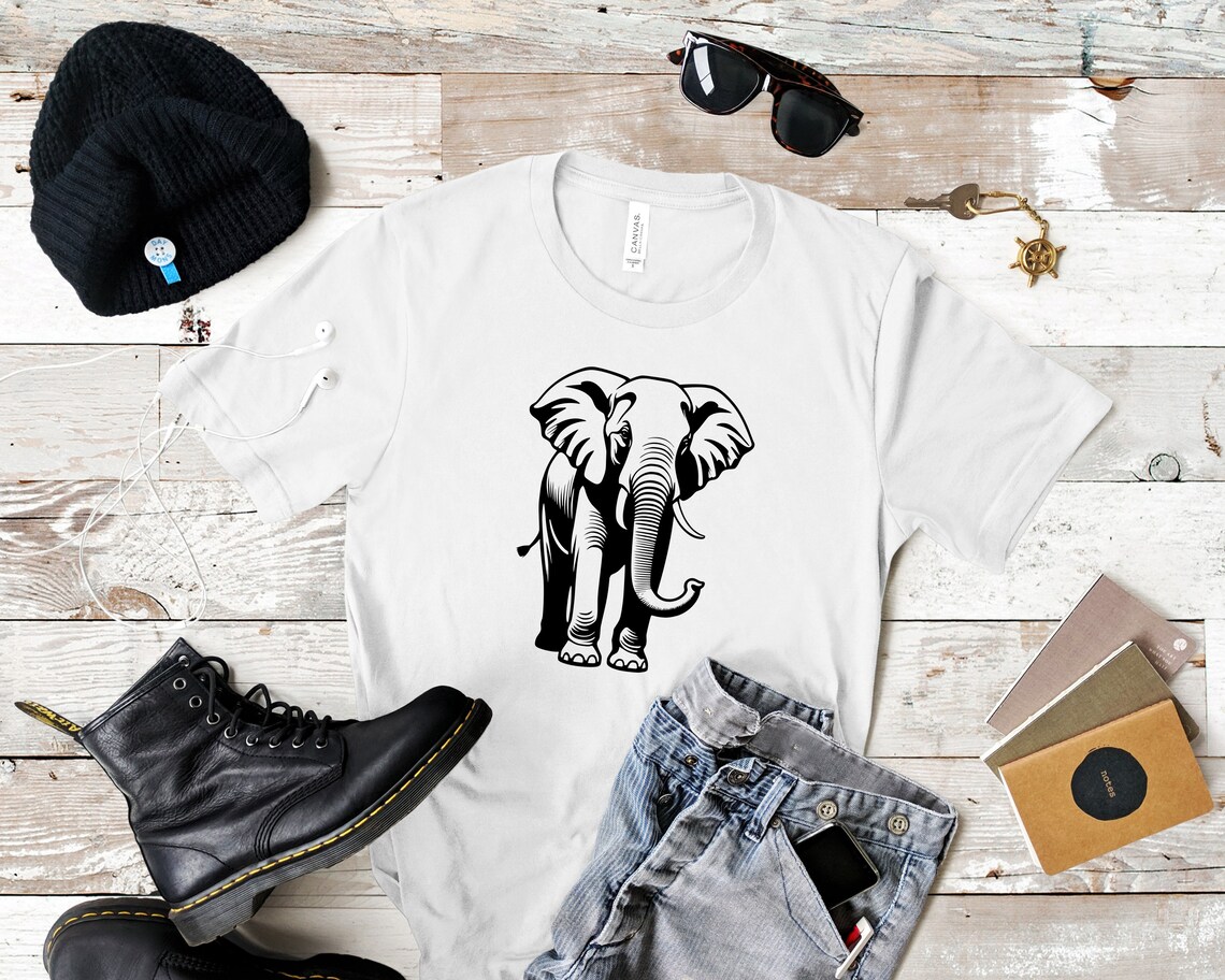 Elephant. Svg Png Eps Dxf Cut Files. - Etsy