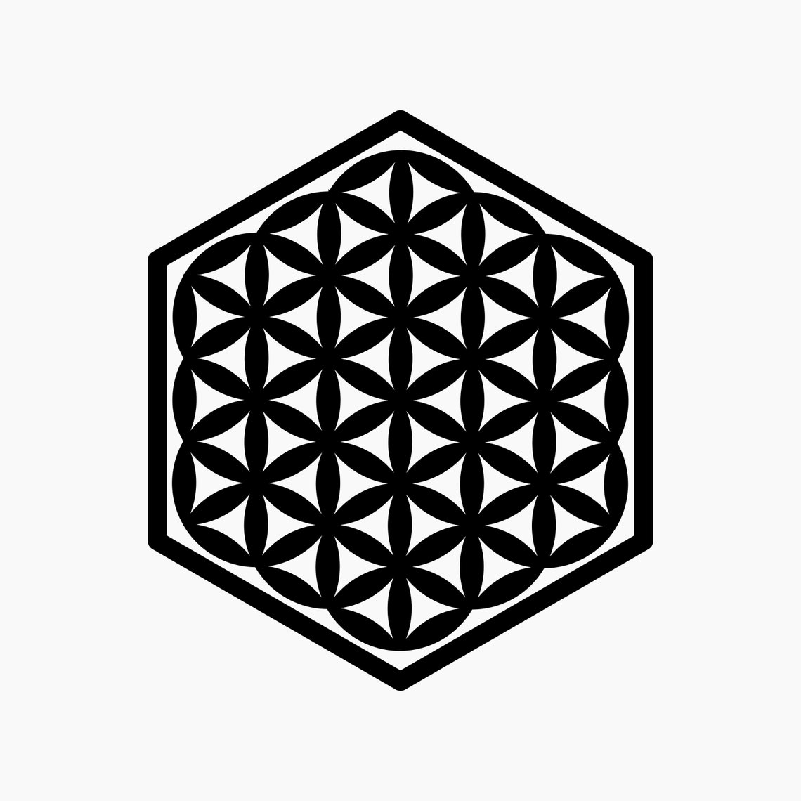 Flower of Life Symbol. Svg Png Eps Dxf Cut Files. - Etsy